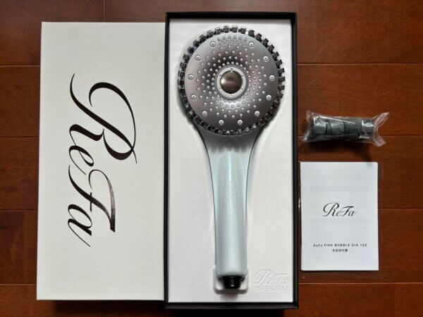 ReFaのシャワーヘッド「リファファインバブル ダイア」の使用レビュー！大きなヘッドで新感覚なバスタイムを味わえます - Rentio PRESS [レンティオプレス]