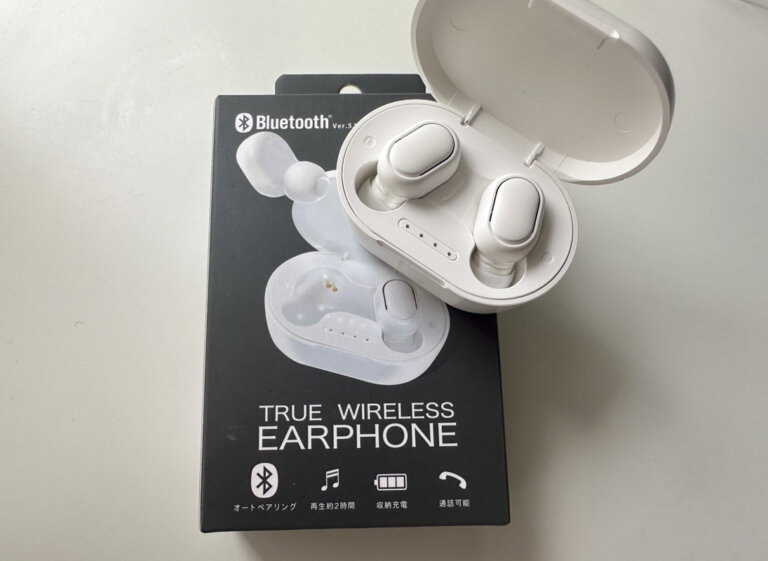 キャンドゥ BTワイヤレスイヤホン TRUE WIRELESS EARPHONEをレビュー！同じプチプラブランドDaisoのTWS002と徹底比較 - Rentio PRESS [レンティオプレス]