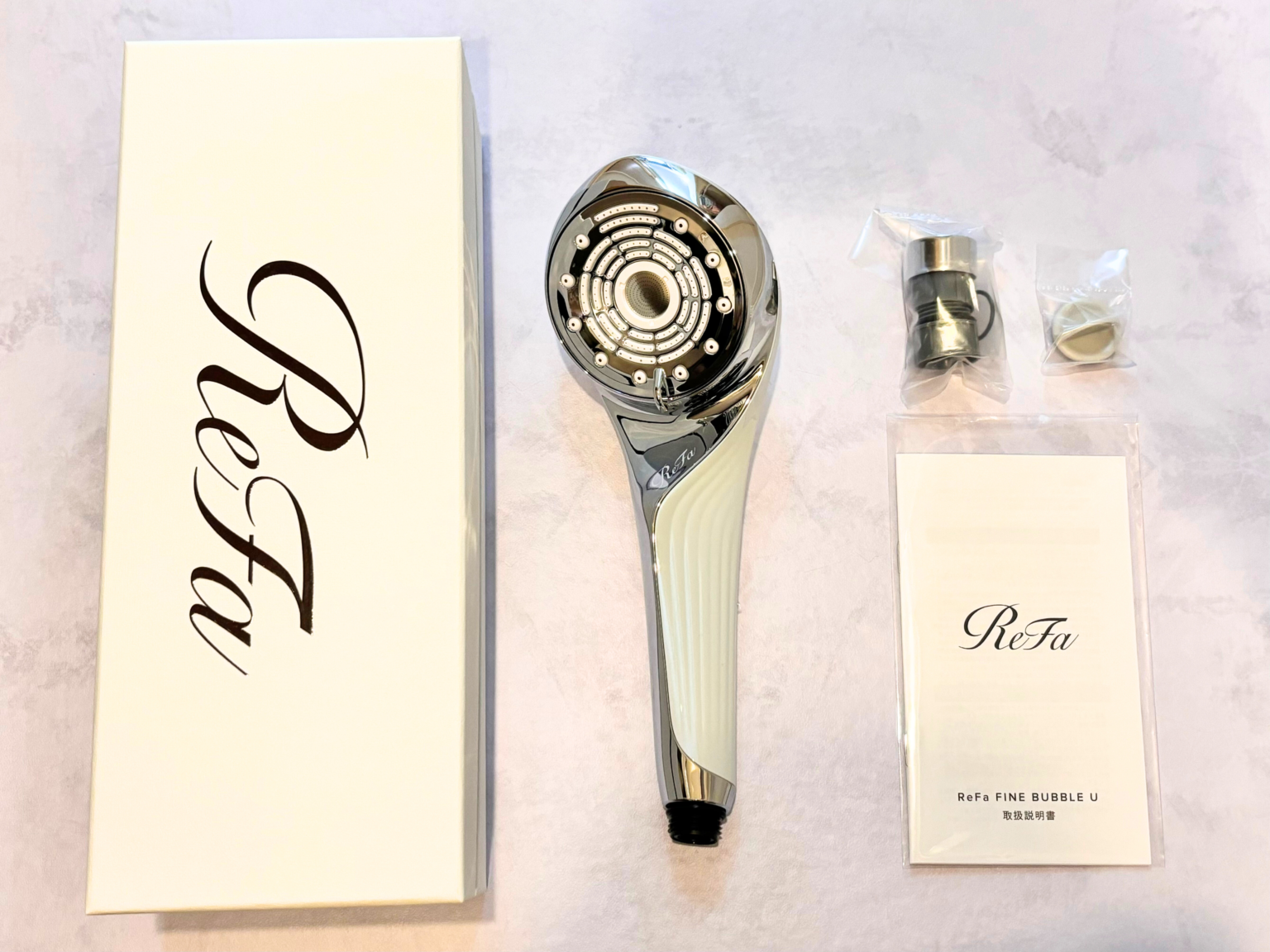 ReFa(リファ)ファインバブル Uの使用レビュー！4つ水流を使い分けできて操作もしやすいシャワーヘッド - Rentio PRESS [レンティオプレス]